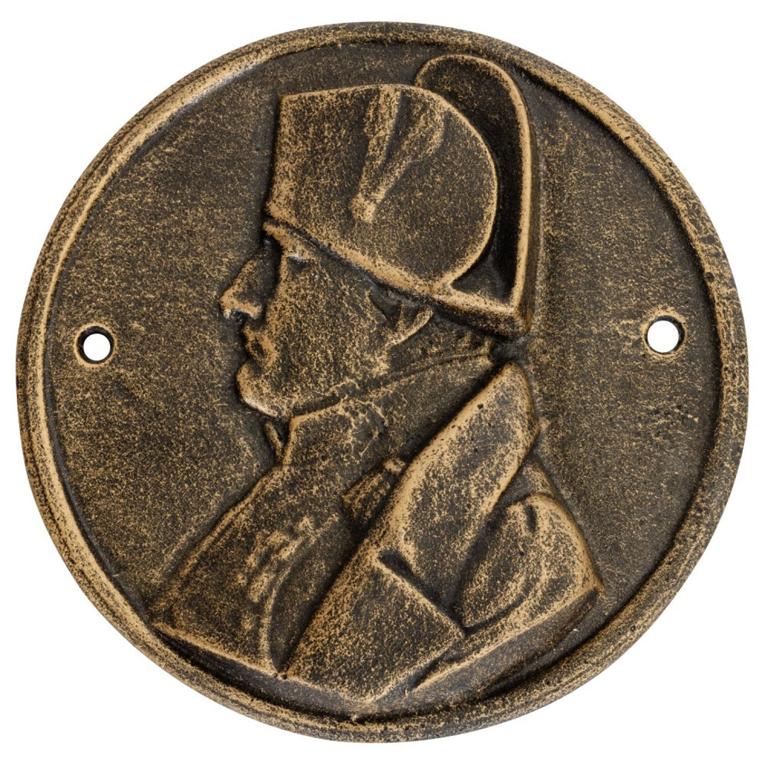 Nostalgic Door Sign Napoleon Bonaparte Shield Iron Decoration - Etsy