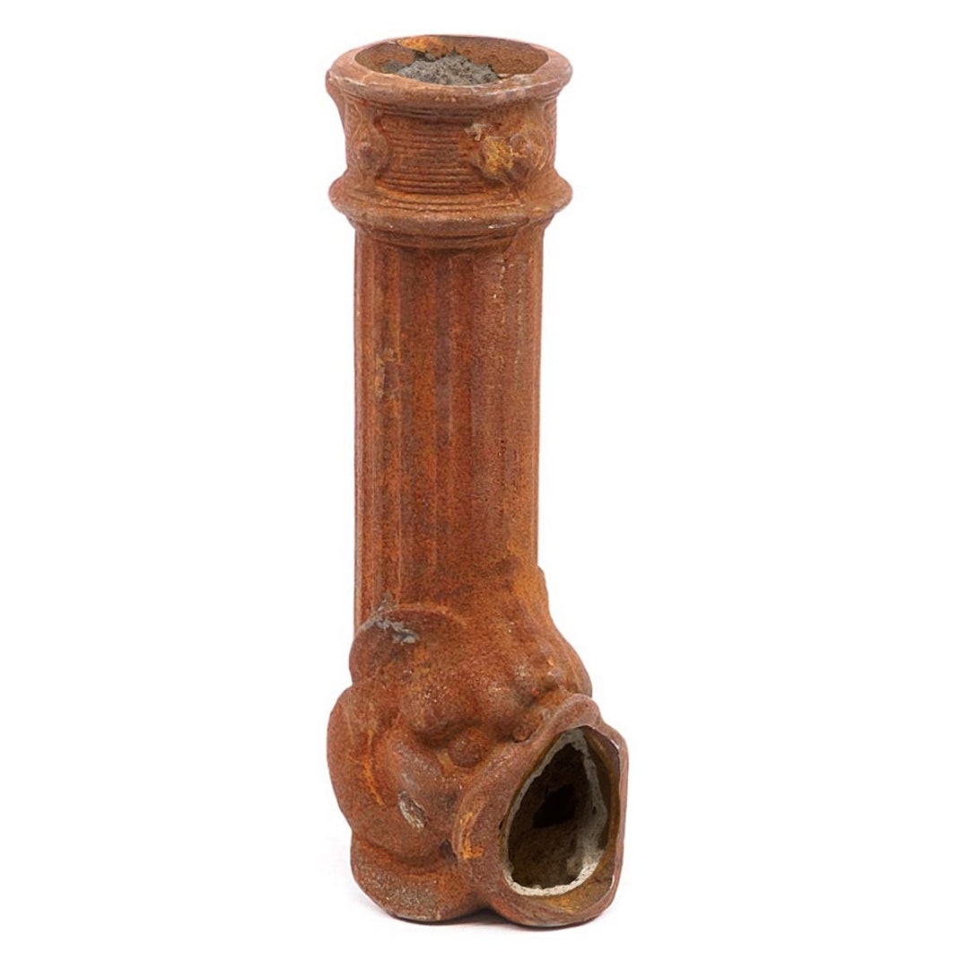 Gargoyle Downpipe Drain Spout Inlet Gutter Rain Barrel Antique Style ...