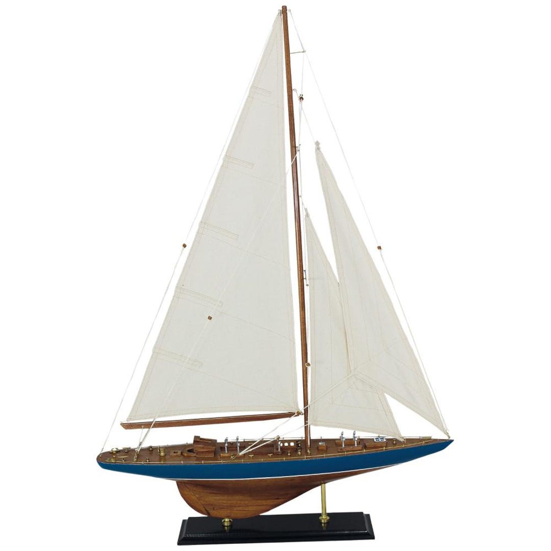 Sailing Yacht Sailing Ship Model Ship Wooden Ship - No Kit - Etsy UK