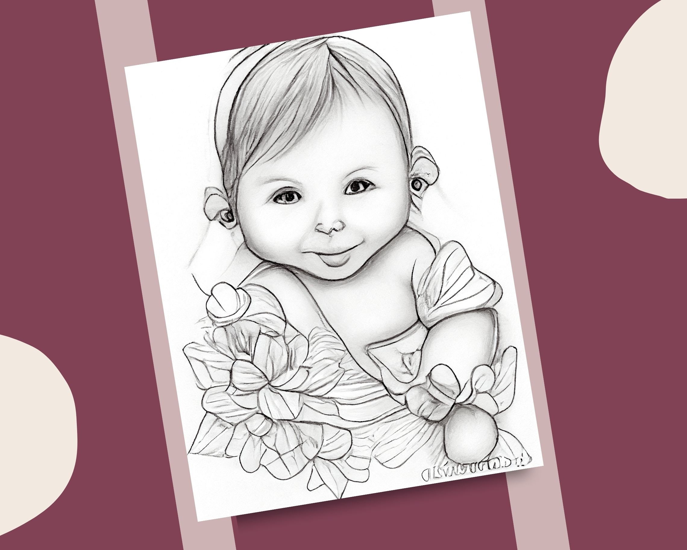 10 Baby Shower Coloring Pages Lovely Babies Printable - Etsy