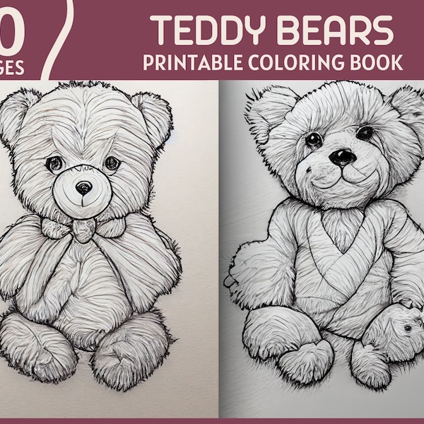 Squishy Coloring Page - Etsy