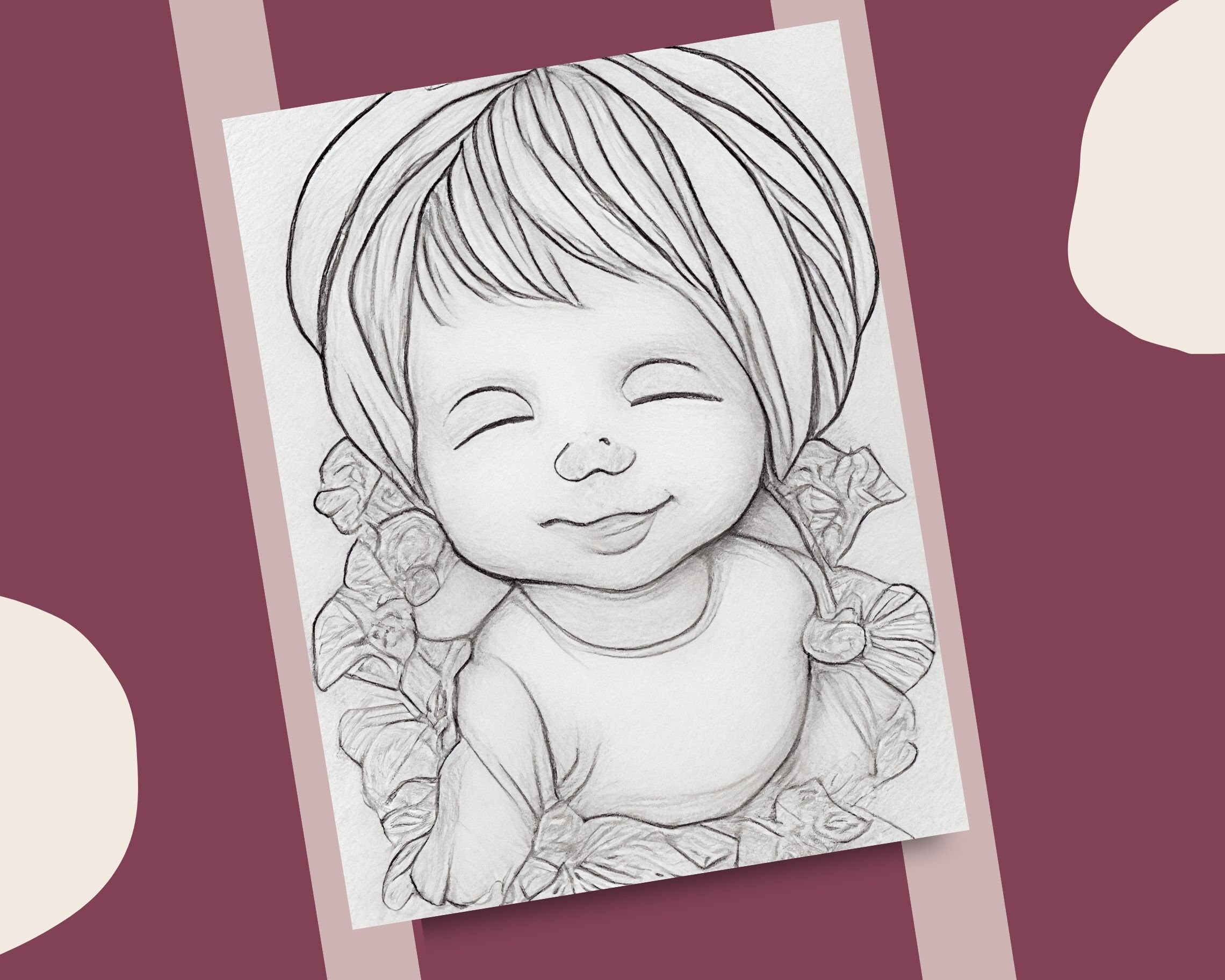 10 Baby Shower Coloring Pages Lovely Babies Printable - Etsy