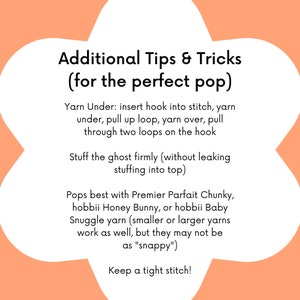 Itty Bitty BOO Pops Crochet Pattern: No Sew Amigurumi Ghost (PDF ...