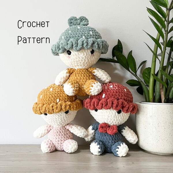Toadstool Pattern - Etsy