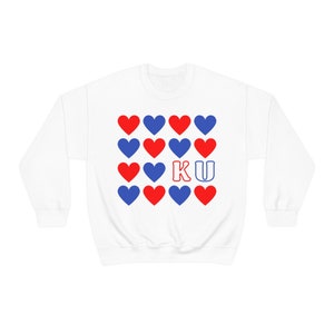 Trendy KU Sweatshirt, Jayhawks Game Day, Trendy Jayhawk Fan, Kansas Fan ...