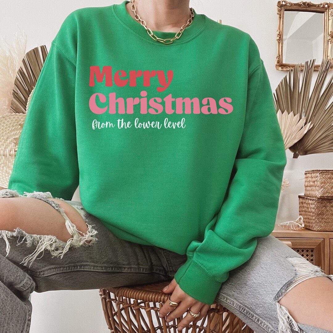 Merry Christmas From the Lower Level Sweatshirt, RHONY Luann, Real ...