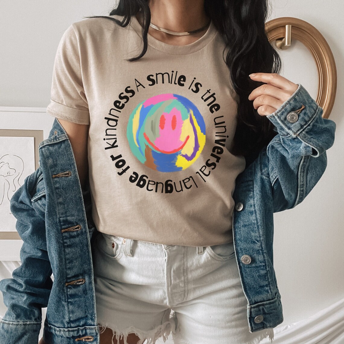 A Smile is the Universal Language of Kindness Shirt ESL - Etsy