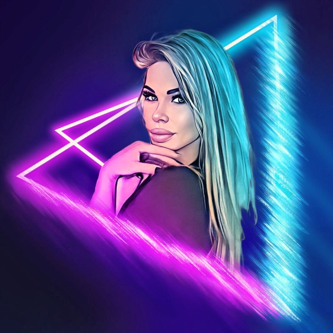 Cartoon Illustrated Profile Picture From Photo Cartoon - Etsy