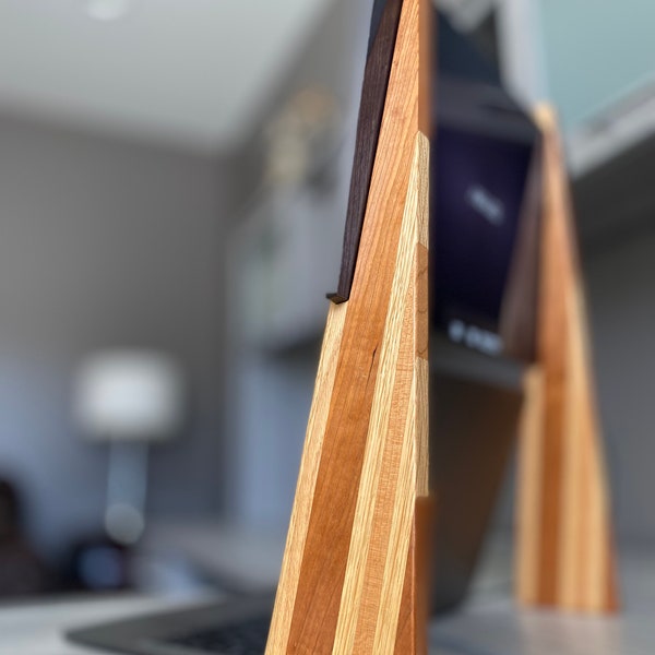 Wood Monitor Stand - Etsy