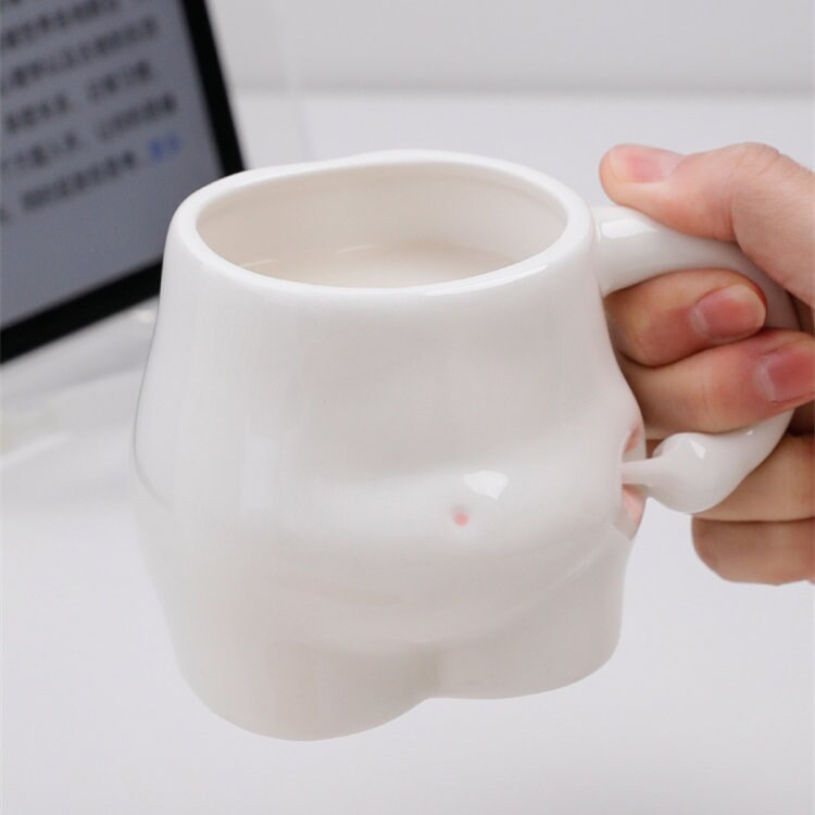 Cute Belly Pinch Mugs Belly Pinch Cups Funny Fat Mugs - Etsy