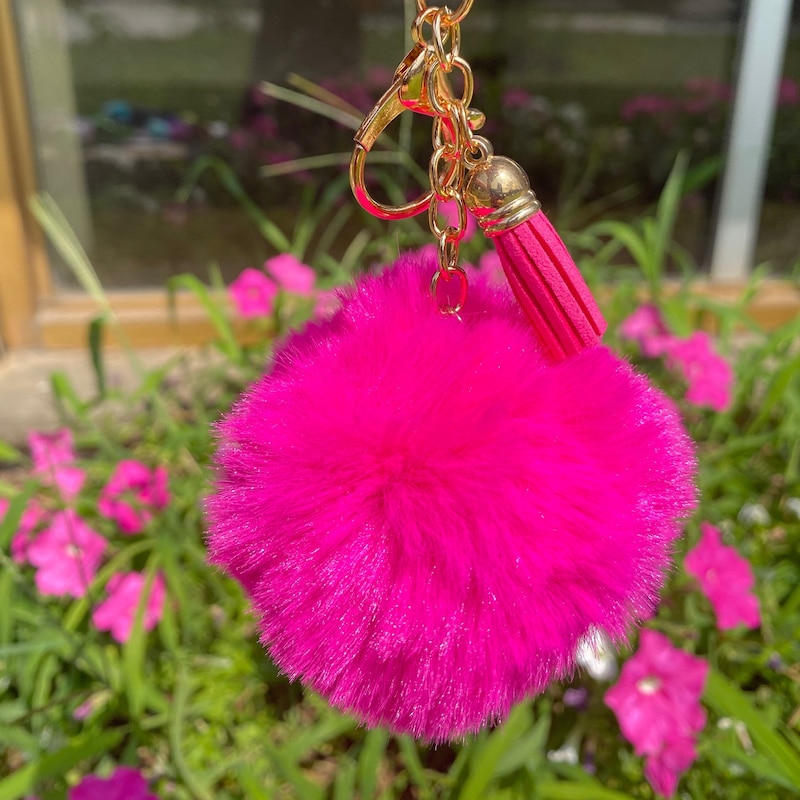 Pink Pom Puff - Etsy