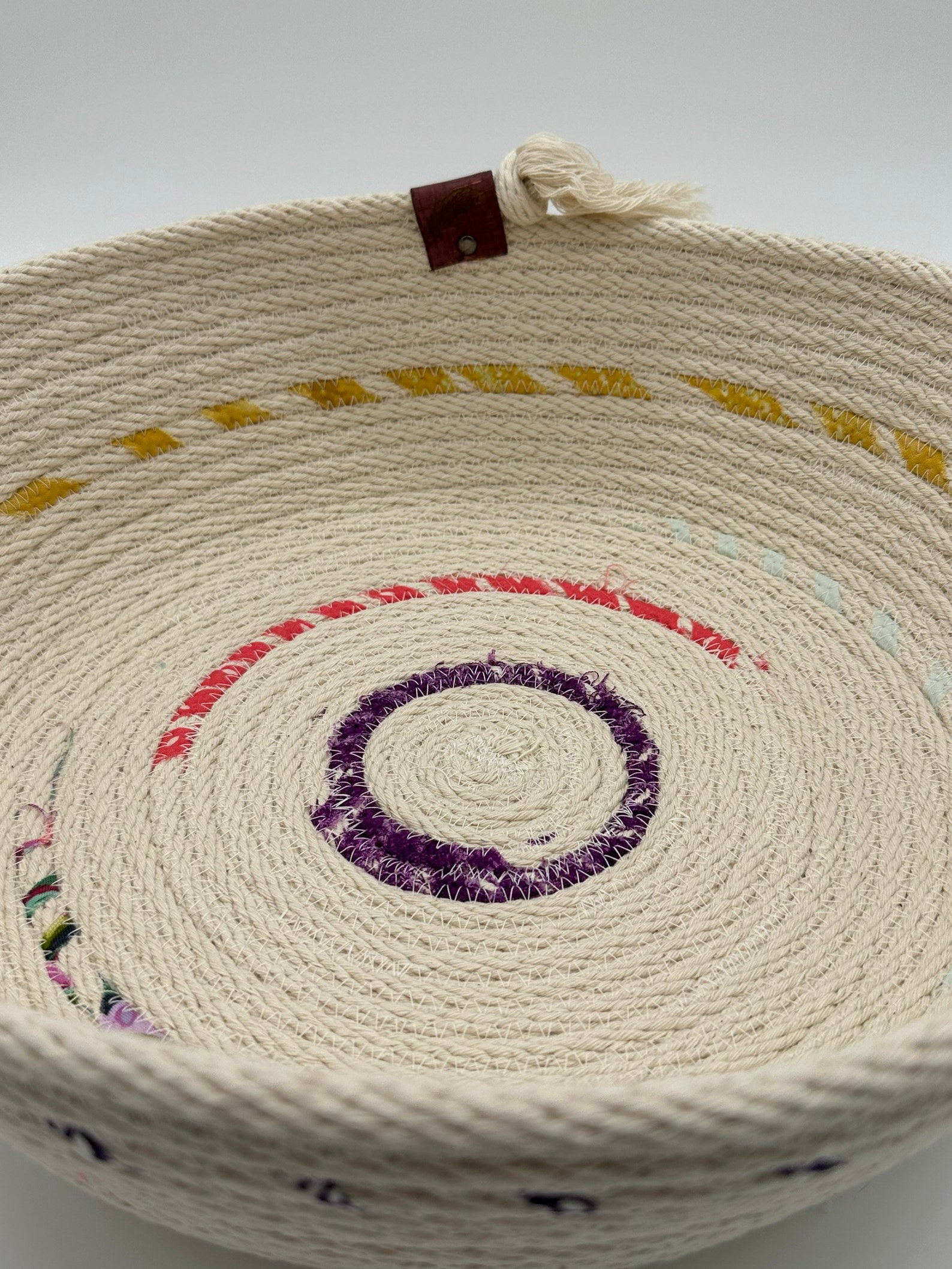 Extra Large Cotton Rope Coil Basket - Etsy