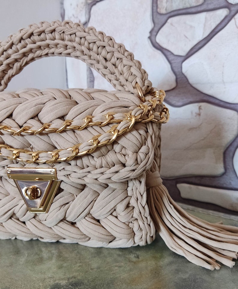 Capri Luxury Bag,premium Bag,handmade Crochet Knitted Bag Premium ...