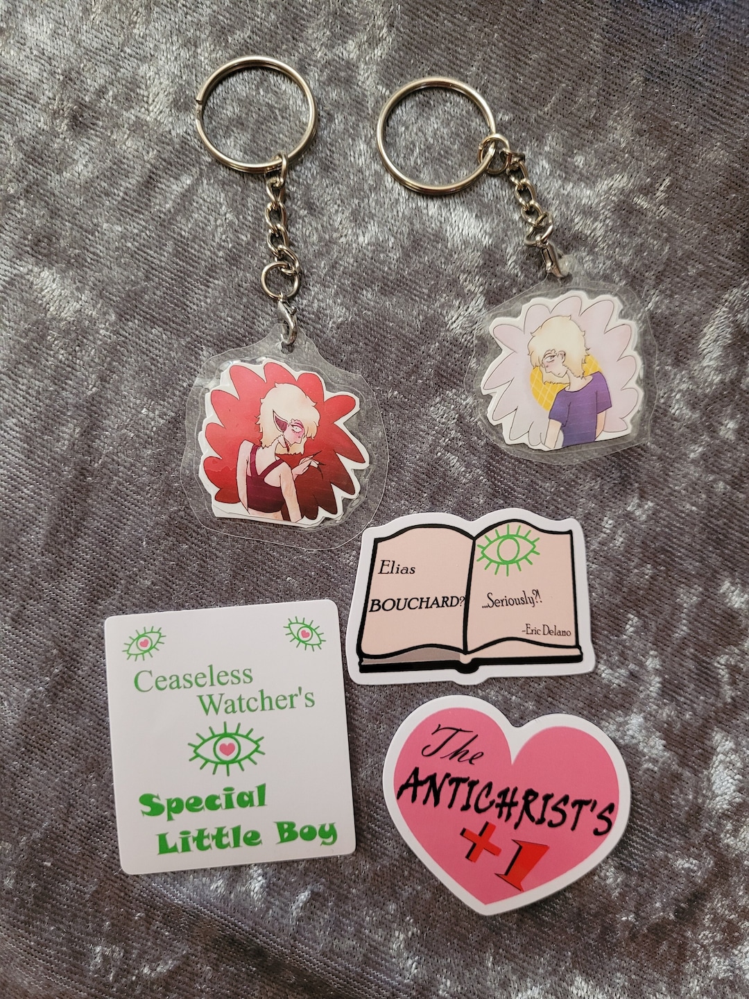 The Magnus Archives Keychains Stickers Daisy Tonner - Etsy