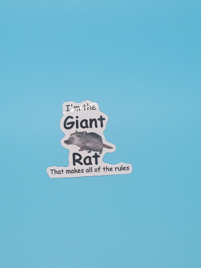 Jerma985 Rat Movie Meme Stickers: We're the Rats, Giant Rat, Baked Bean ...