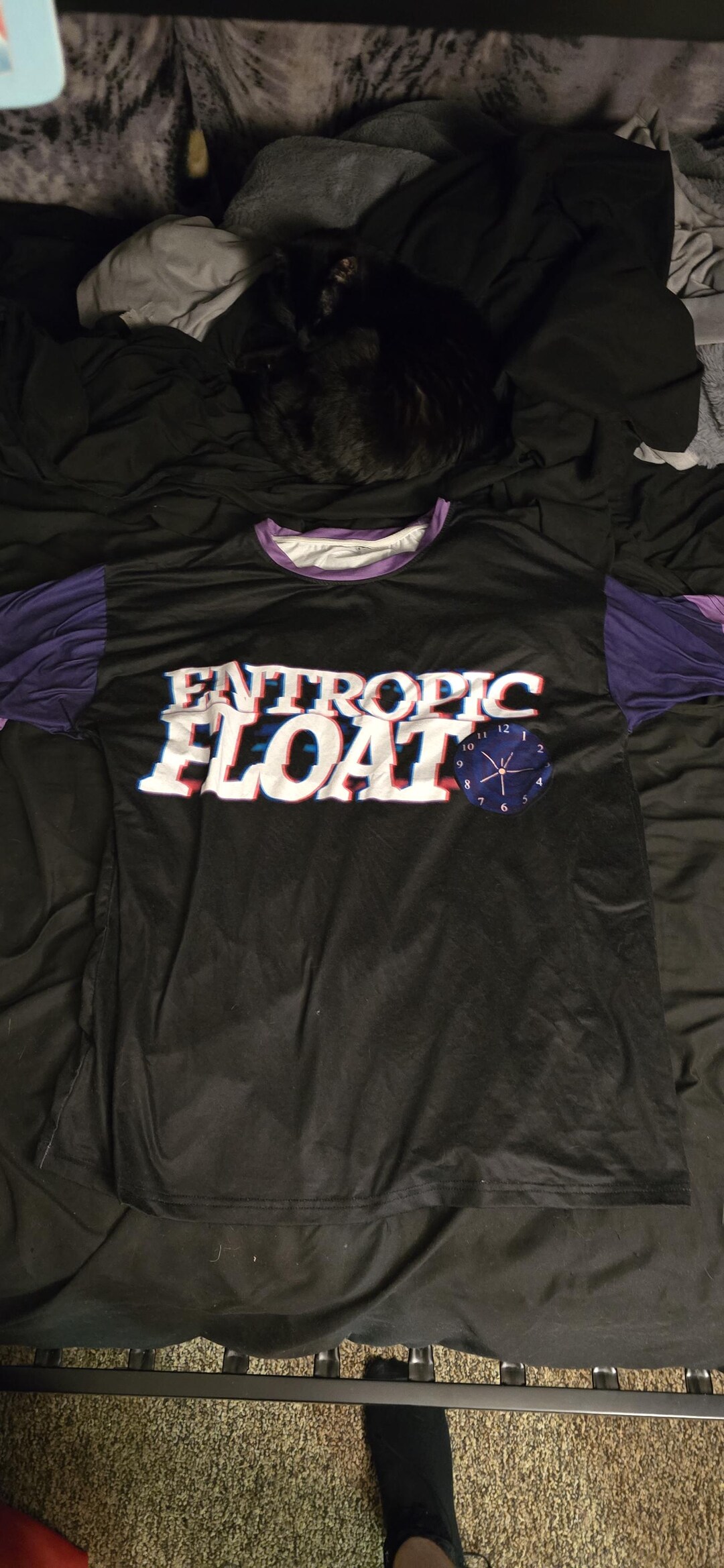 Entropic Float Logo All-over Print Comfort T-shirt - Etsy