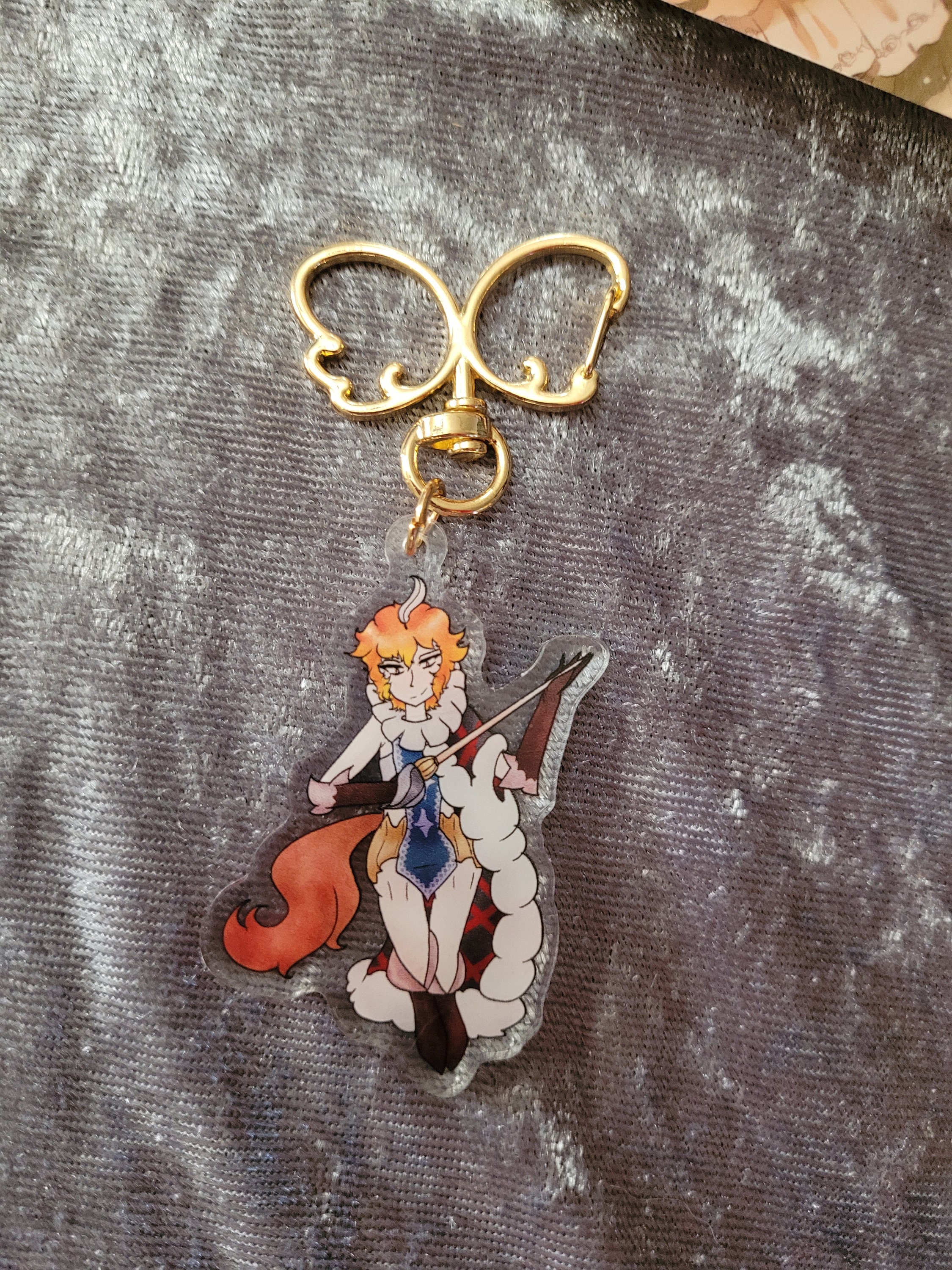 Magical Girl Raising Project Limited General Pukin Acrylic Keychain - Etsy