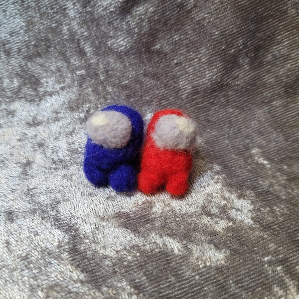 Crewmate Plush Keychain - Etsy