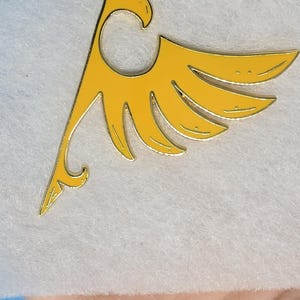 Umineko One Winged Eagle Gold Enamel Pin - Etsy