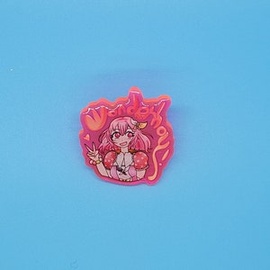 Project Sekai Emu Ootori Wonderhoy! Epoxy Pin + Prismatic Sticker - Etsy