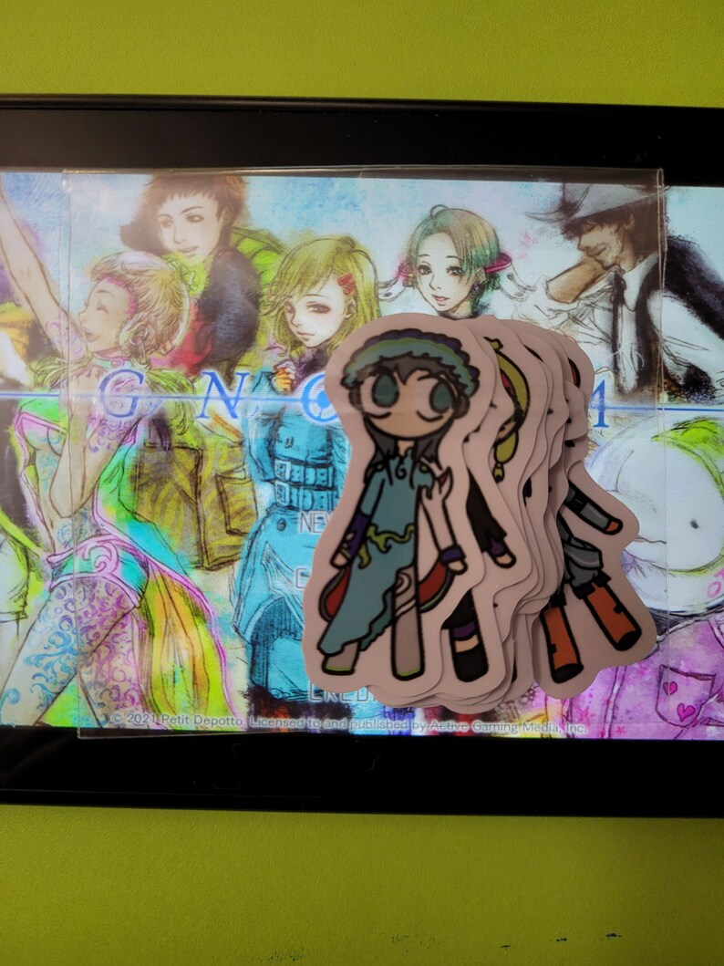 Gnosia Full Cast Vinyl Sticker Pack - Etsy