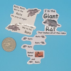 Jerma985 Rat Movie Meme Slogan Stickers- We're the Rats, Giant Rat ...