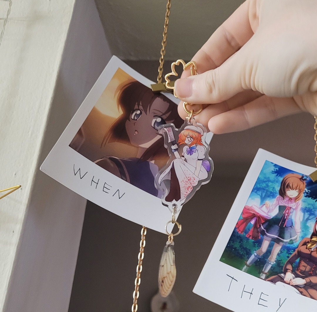 Higurashi When They Cry Rena Ryuugu Cicada Keychain - Etsy