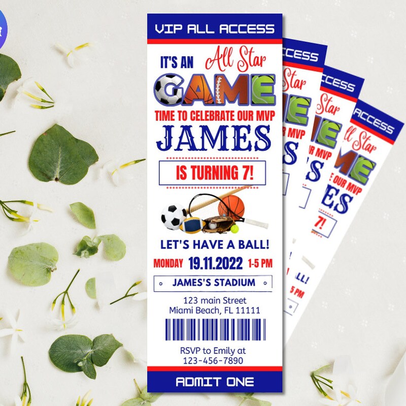 All Star Birthday - Etsy