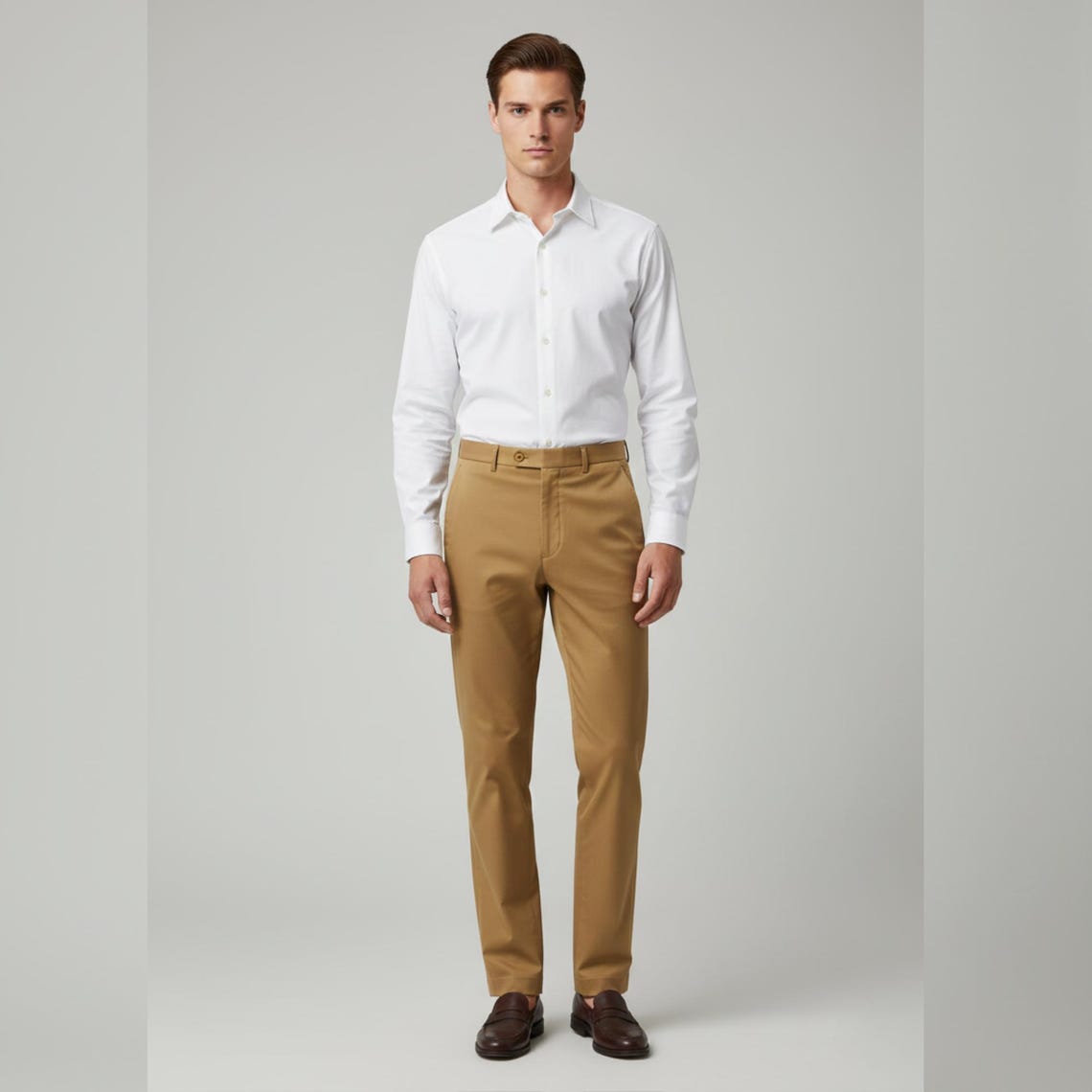 Men’s Straight Pants Sewing Pattern | Classic Fit Trousers XS–4XL ...
