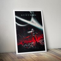 Honkai Star Rail Poster - Light Cone Print - Acheron Along the Passing ...