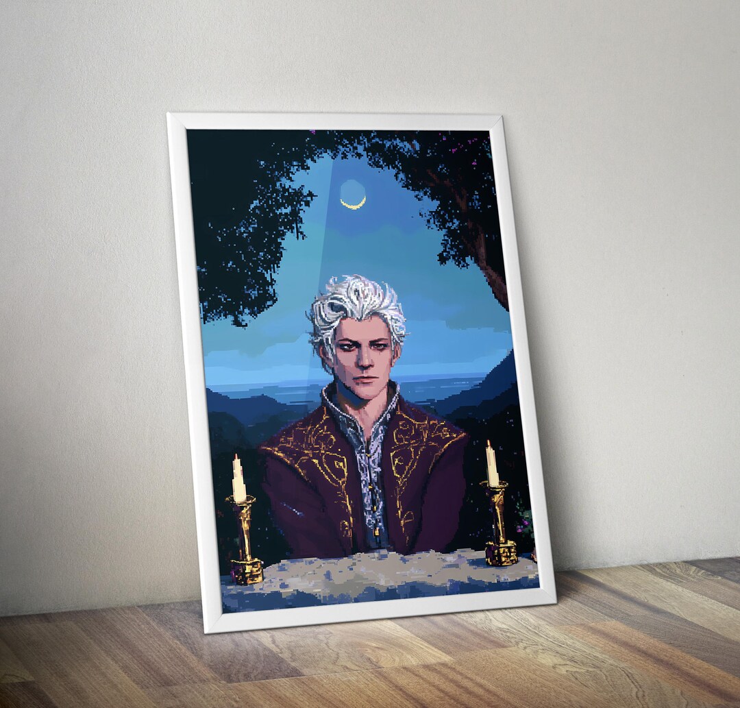Baldur's Gate Astarion Poster | Gaming Poster | Gaming Artwork | Gaming ...