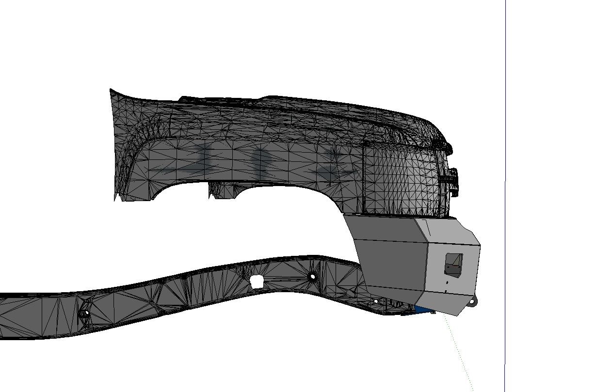 2011-2014 Chevy CNC-DXF Front Bumper File 2500-3500 - Etsy