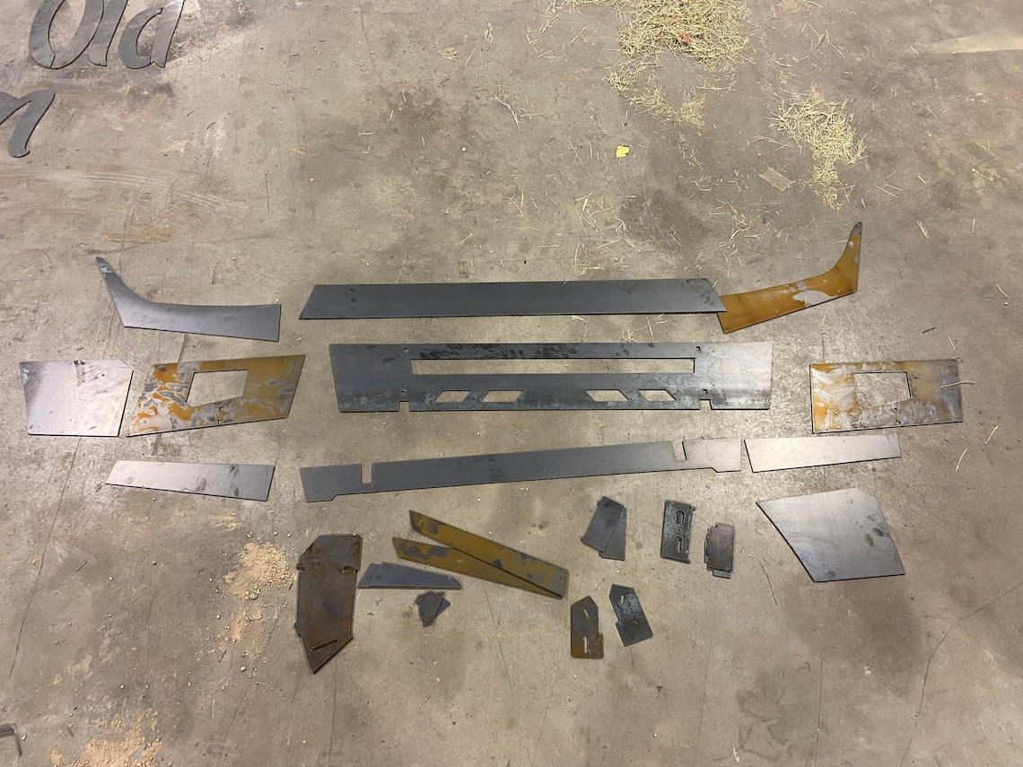 OBS Ford 92-98 F150 F250 F350 Front Cnc DIY Kit Bumper - Bumper Files ...