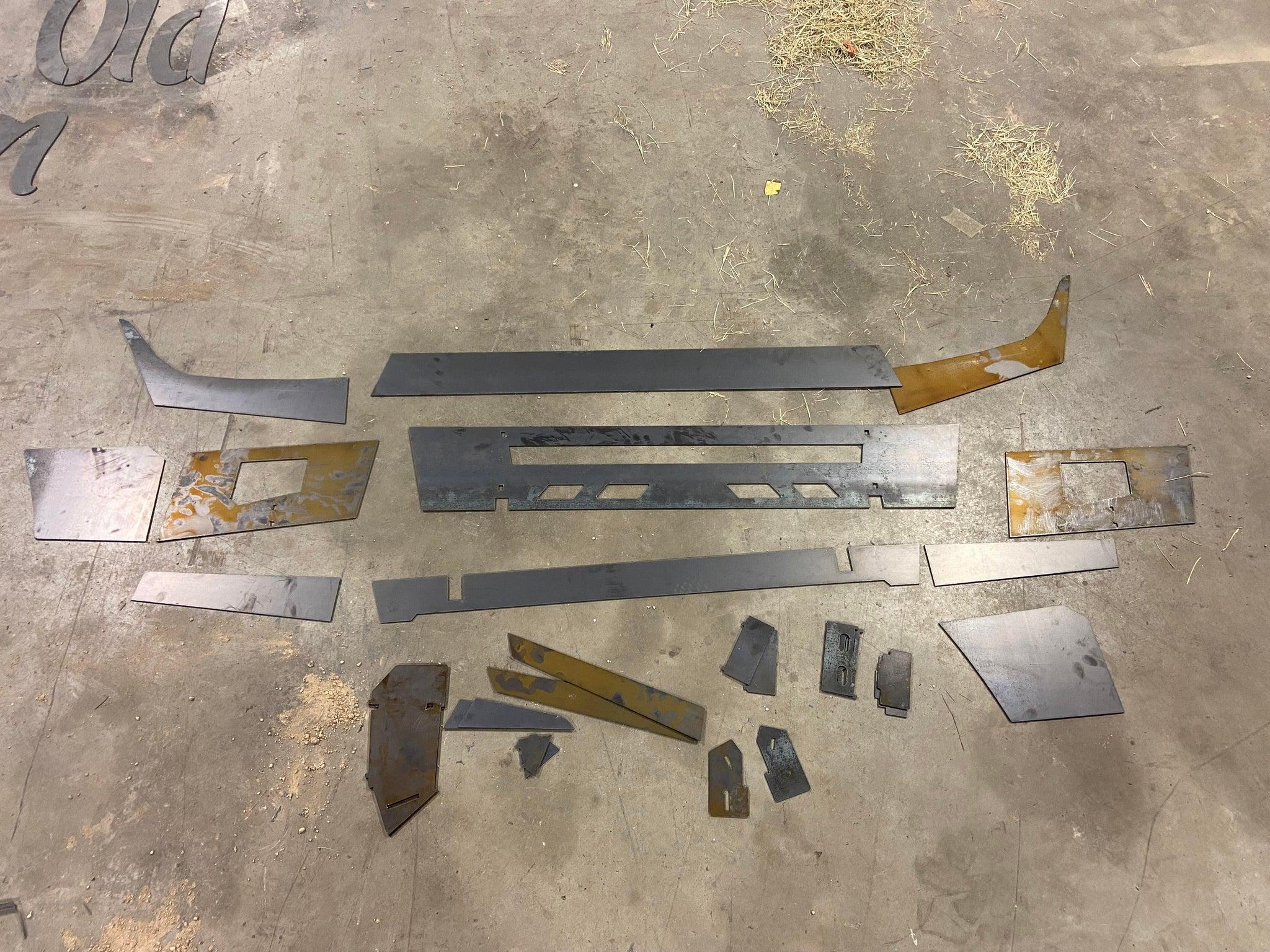 OBS Ford 92-98 F150 F250 F350 Front Cnc DIY Kit Bumper - Bumper Files ...