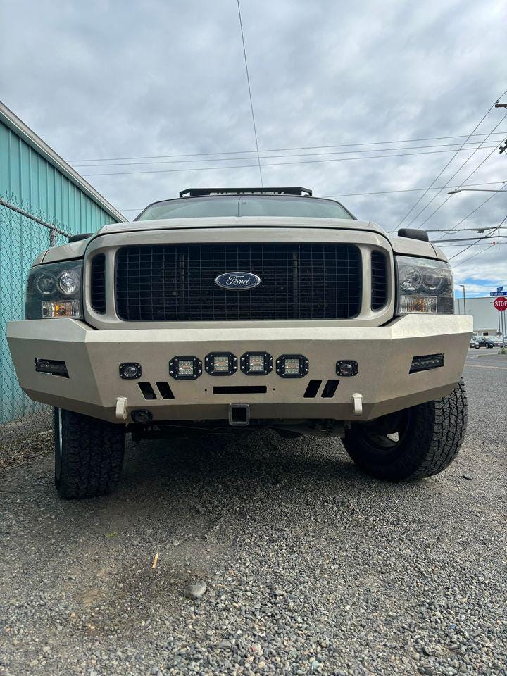 Ford Excursion CNC-DXF Front Bumper File Kit - Etsy