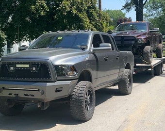 2010-2018 Dodge Ram CNC-DXF Front Bumper File High Clearance 2500-3500 ...