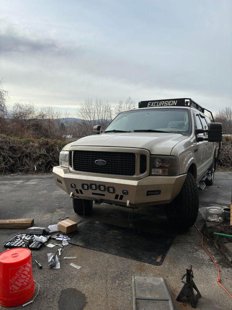 Ford Excursion CNC-DXF Front Bumper File Kit - Etsy