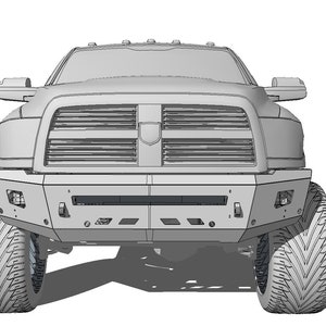2010-2018 Dodge Ram CNC-DXF Front Bumper File Kit 2500-3500 - Etsy