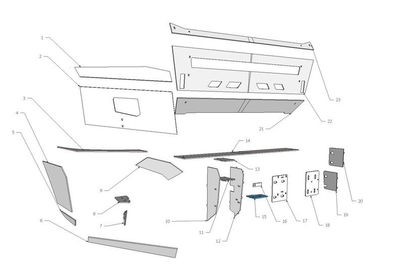2006-2009 Dodge Ram CNC-DXF Front Bumper File Kit 2500-3500 - Etsy