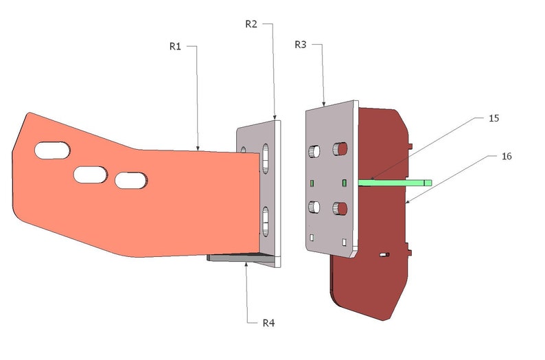 1994-2001 Dodge Ram CNC-DXF Rear Bumper File Kit 1500/2500/3500 - Etsy