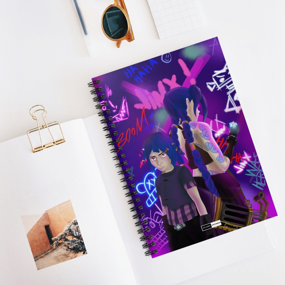 Spiral Notebook - Ruled Line, Anime Notebook, Anime, Anima Journal ...