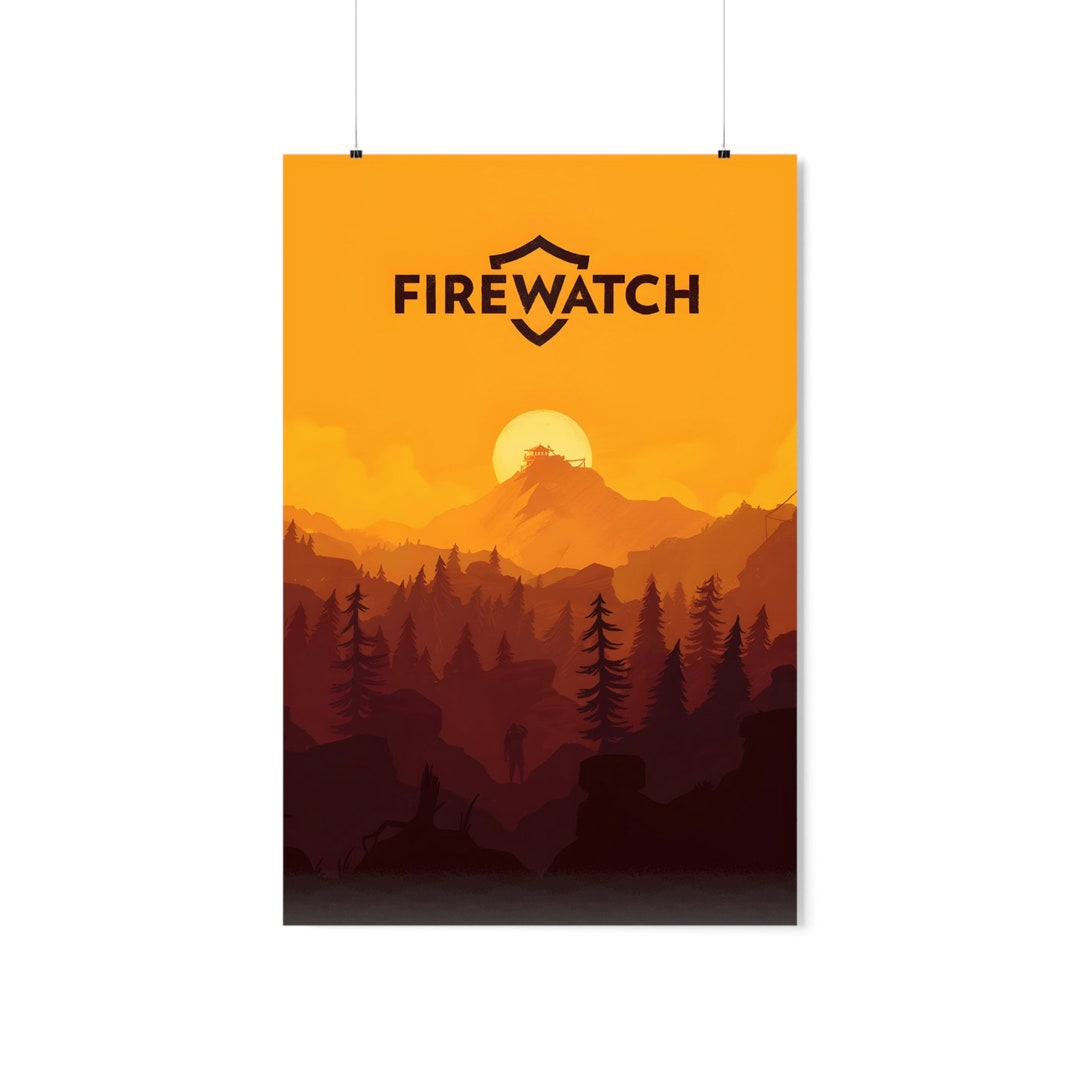 Firewatch | Gaming Poster | HD Color | Game Poster | Wall Poster ...