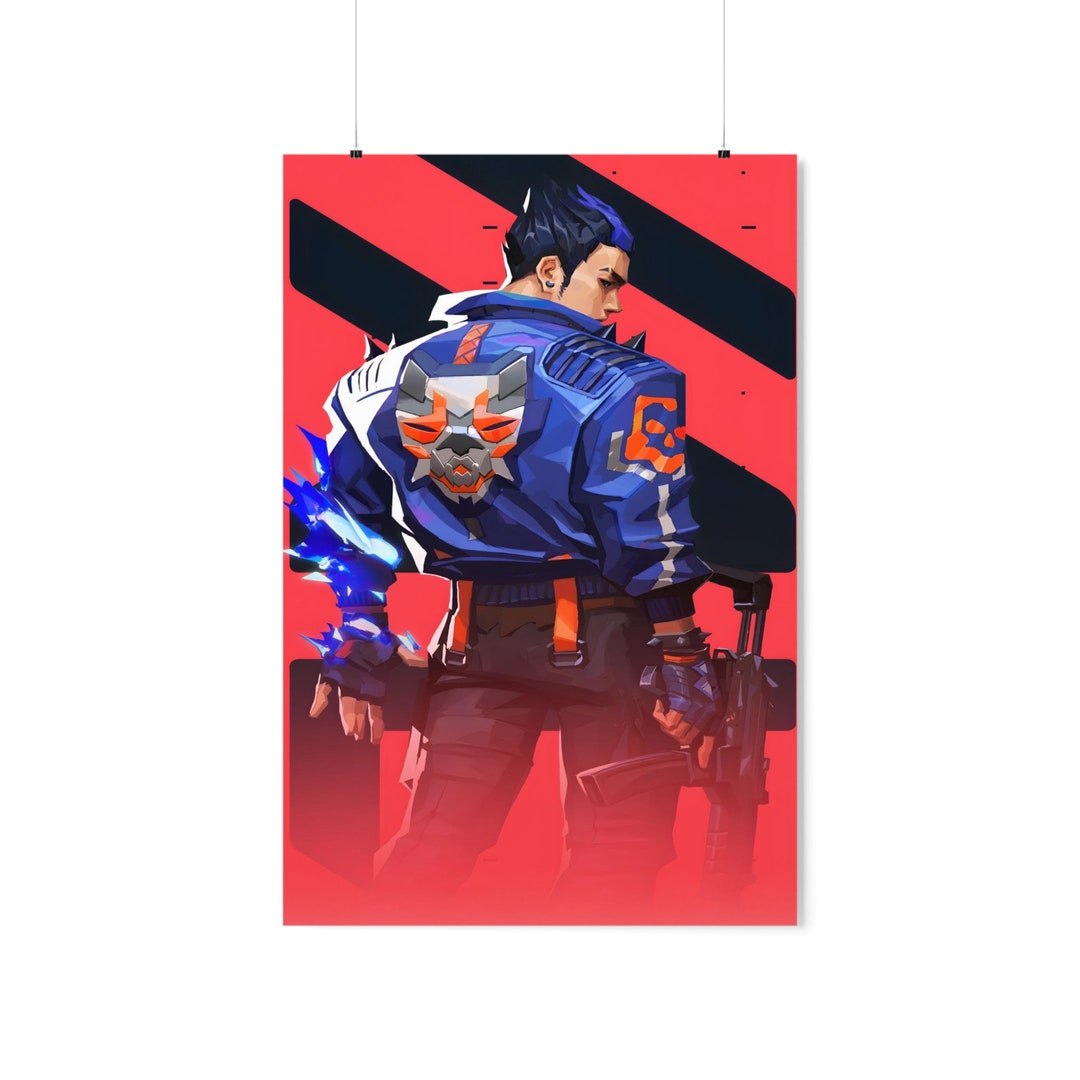 Yoru Poster | Valorant Poster | Gaming Poster | 3 Colors 1 Price | Room ...