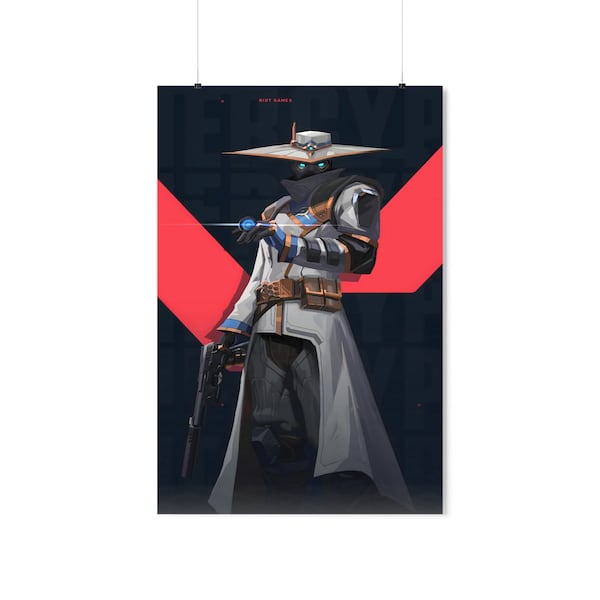 Valorant Cypher Poster - Etsy