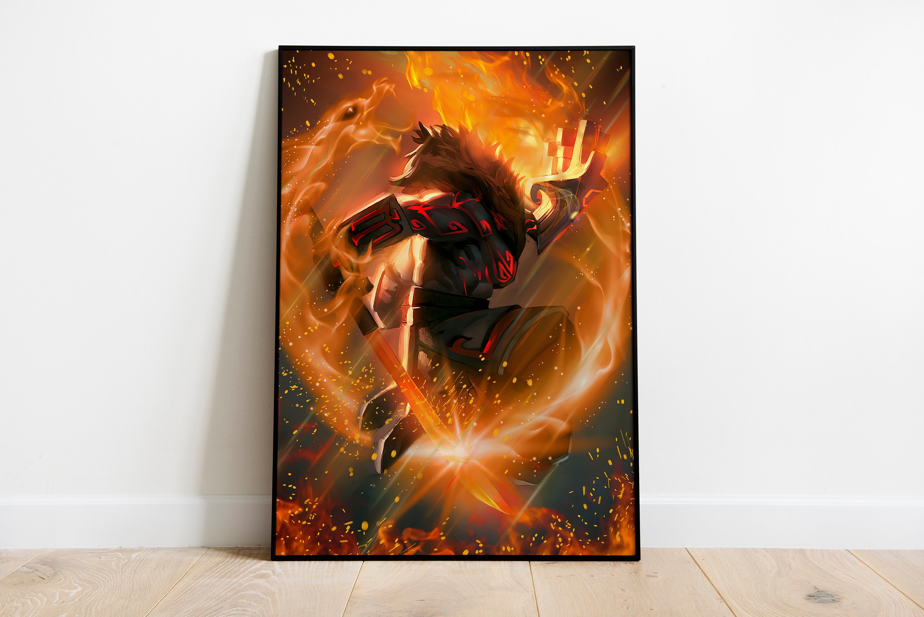 Juggernaut Poster Dota 2 Poster Video Game Poster Game Poster HD Color ...