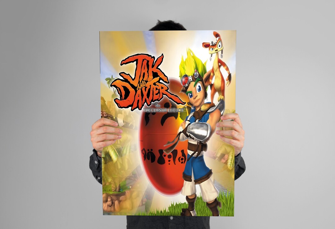 Jak and Daxter | Gaming Poster | HD Color | Game Poster | Wall Poster ...