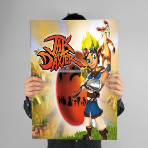 Jak and Daxter | Gaming Poster | HD Color | Game Poster | Wall Poster ...