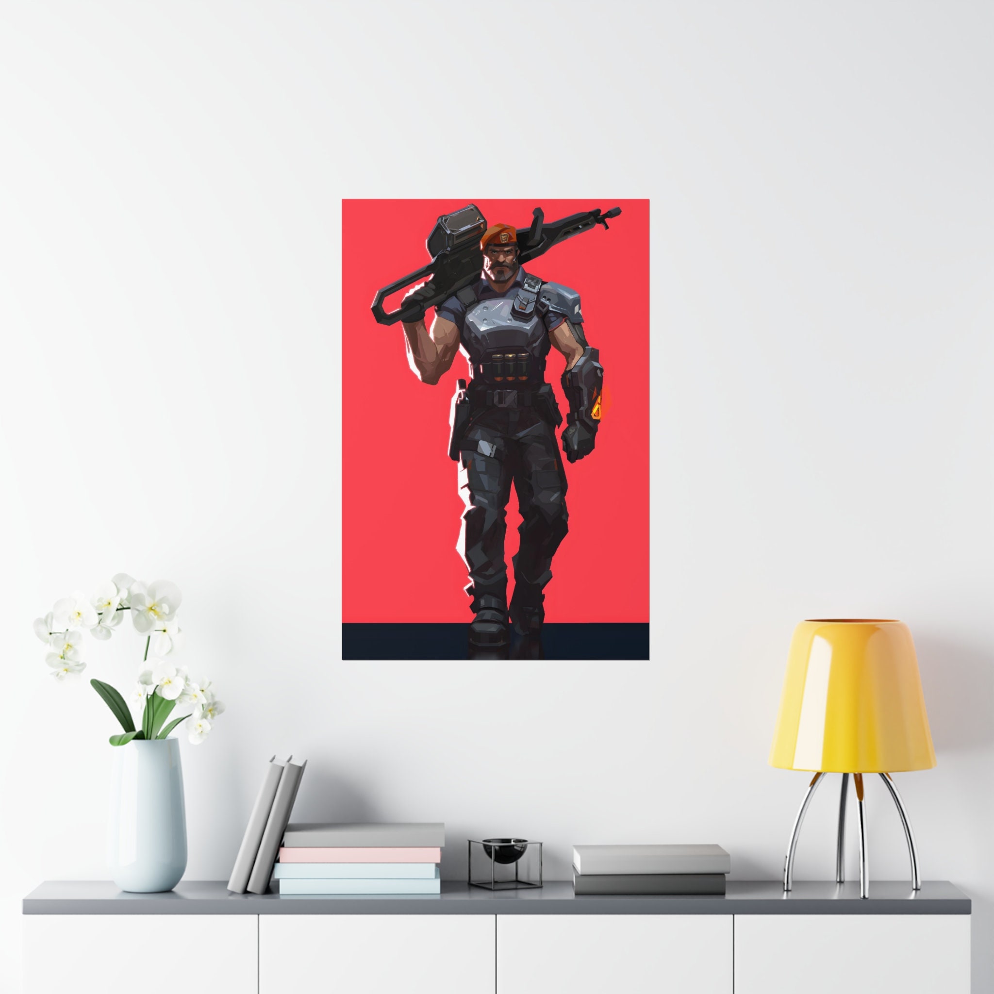Brimstone Poster Valorant Poster Gaming Poster 3 Colors - Etsy UK