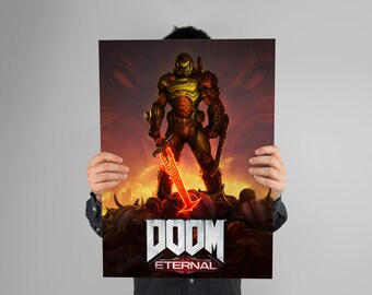 Doom Eternal Poster - Etsy