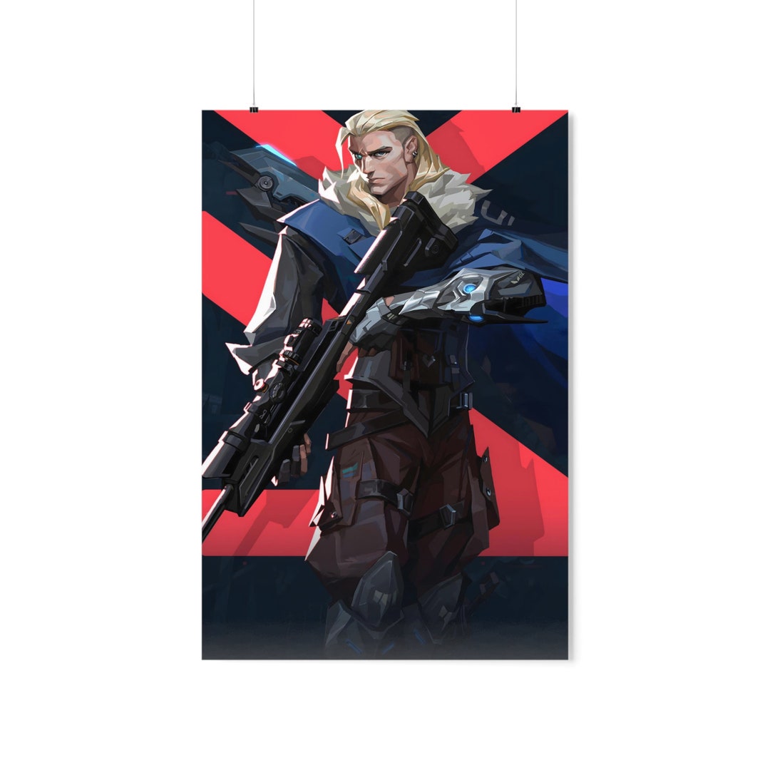 Sova Poster | Valorant Poster | Gaming Poster | 3 Colors 1 Price | Room Decor | Wall Decor ...